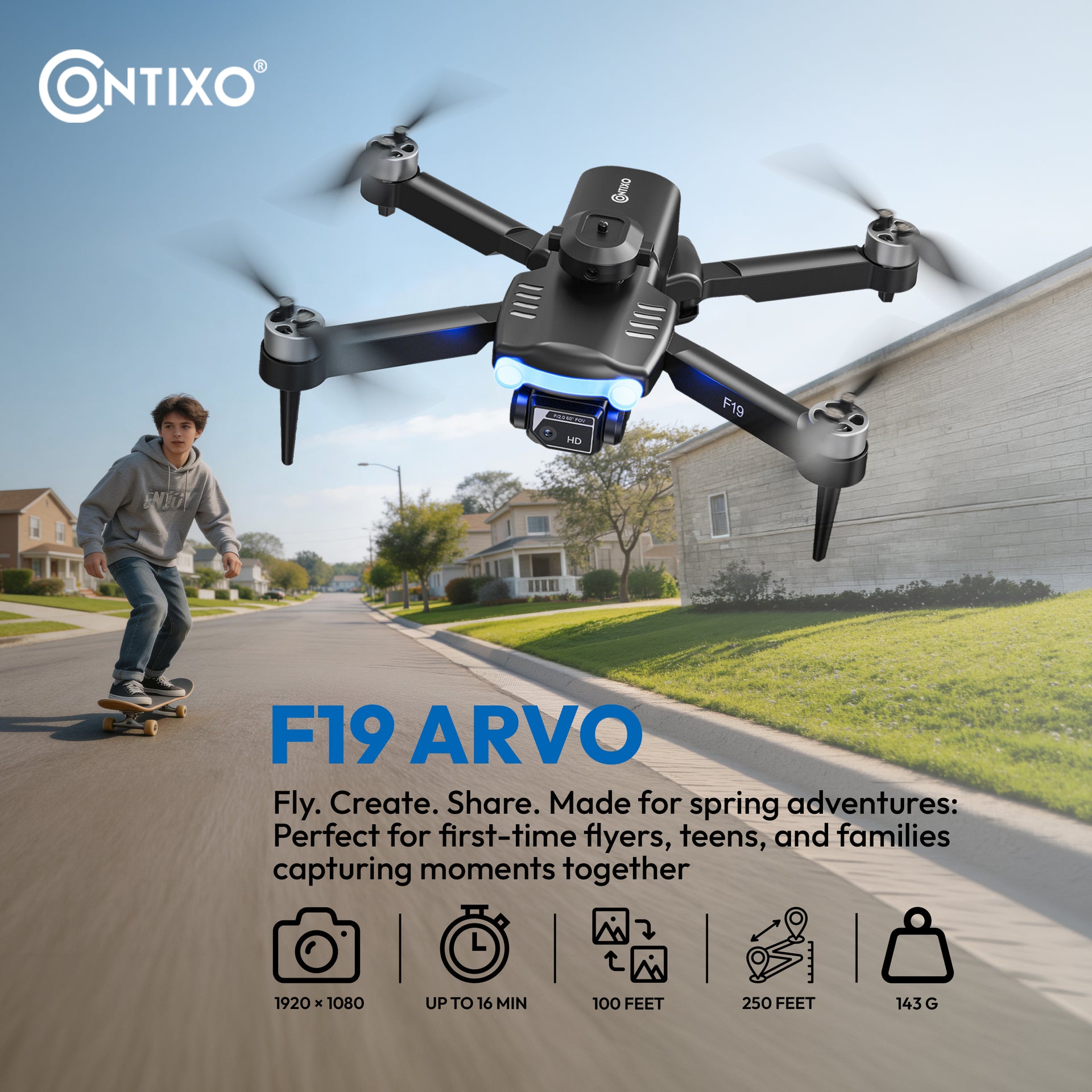 Contixo F19 Arvo – Contixo Drones